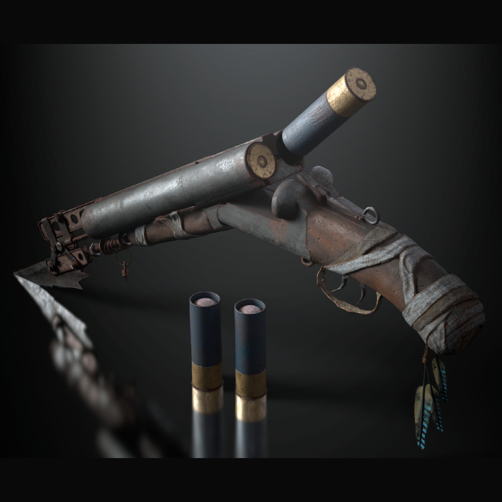 ArtStation - Augmented Zombie Shotgun