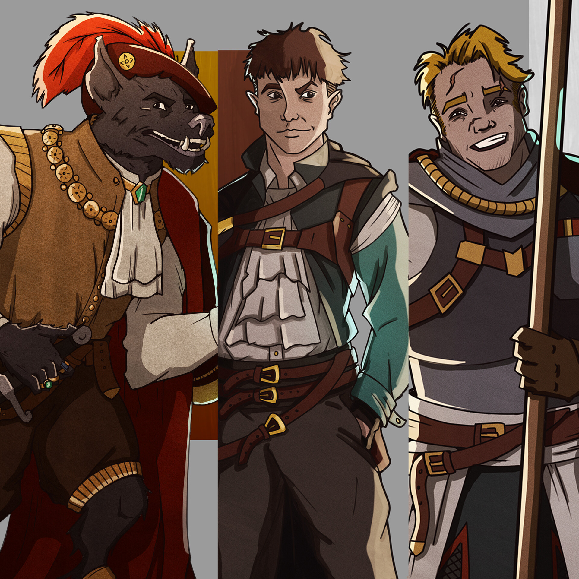 ArtStation - Renaissance Characters Concepts