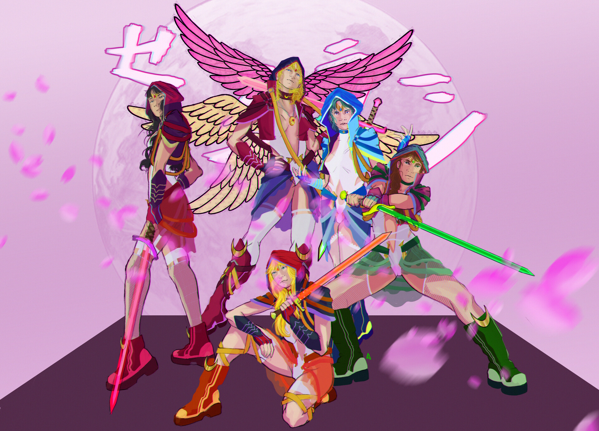 ArtStation - Sailor Moon Warrior Princess