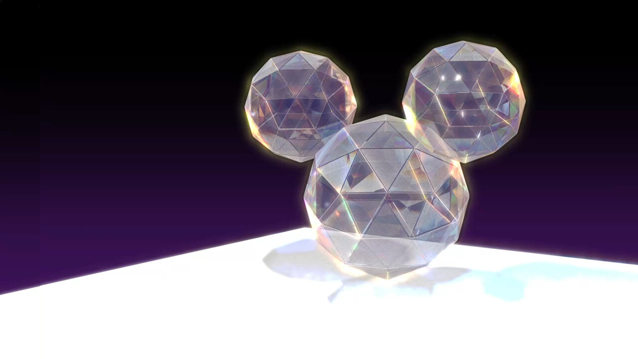 ArtStation - Mickey Mouse Ico Sphere
