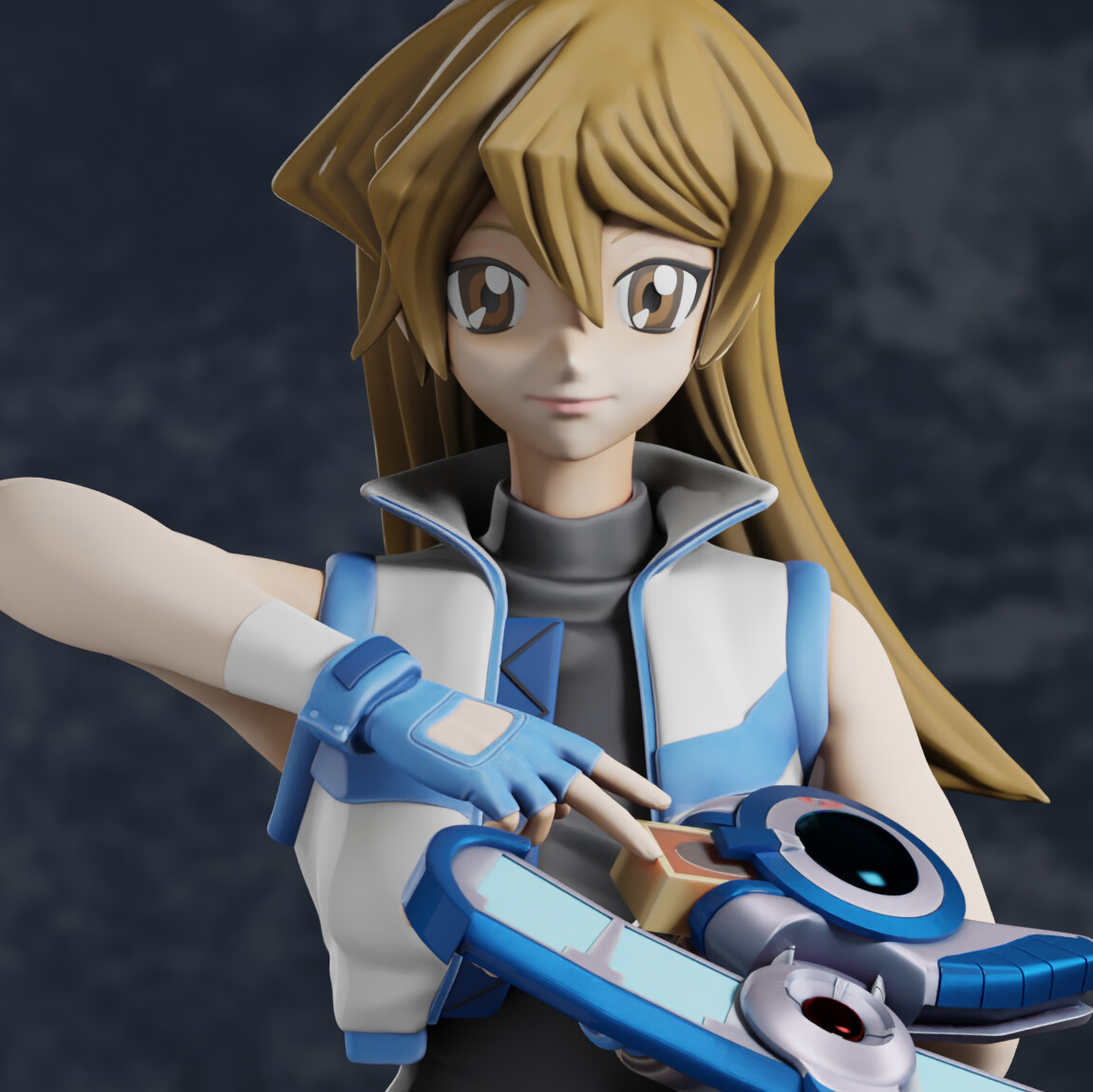 ArtStation - Yu-Gi-Oh! GX - Alexis Rhodes Figure