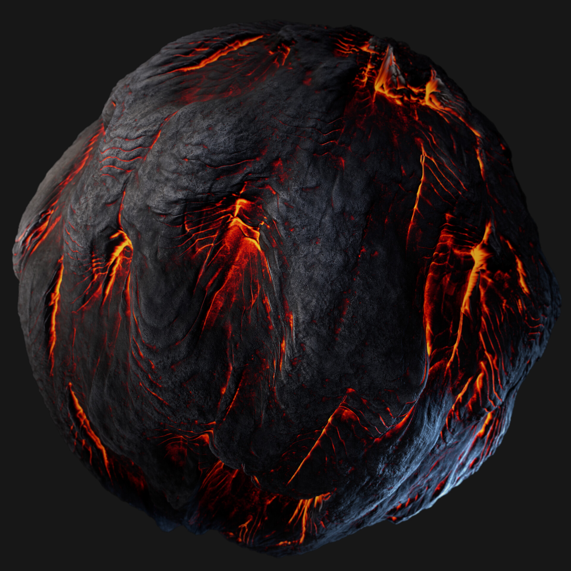 ArtStation - Magma Rock | Substance Designer