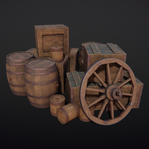 ArtStation - Workshop Props