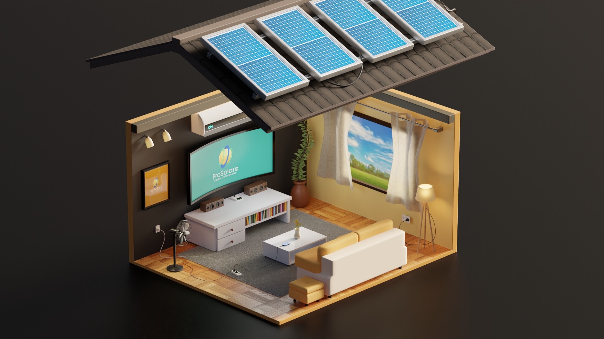 ArtStation - Solar House