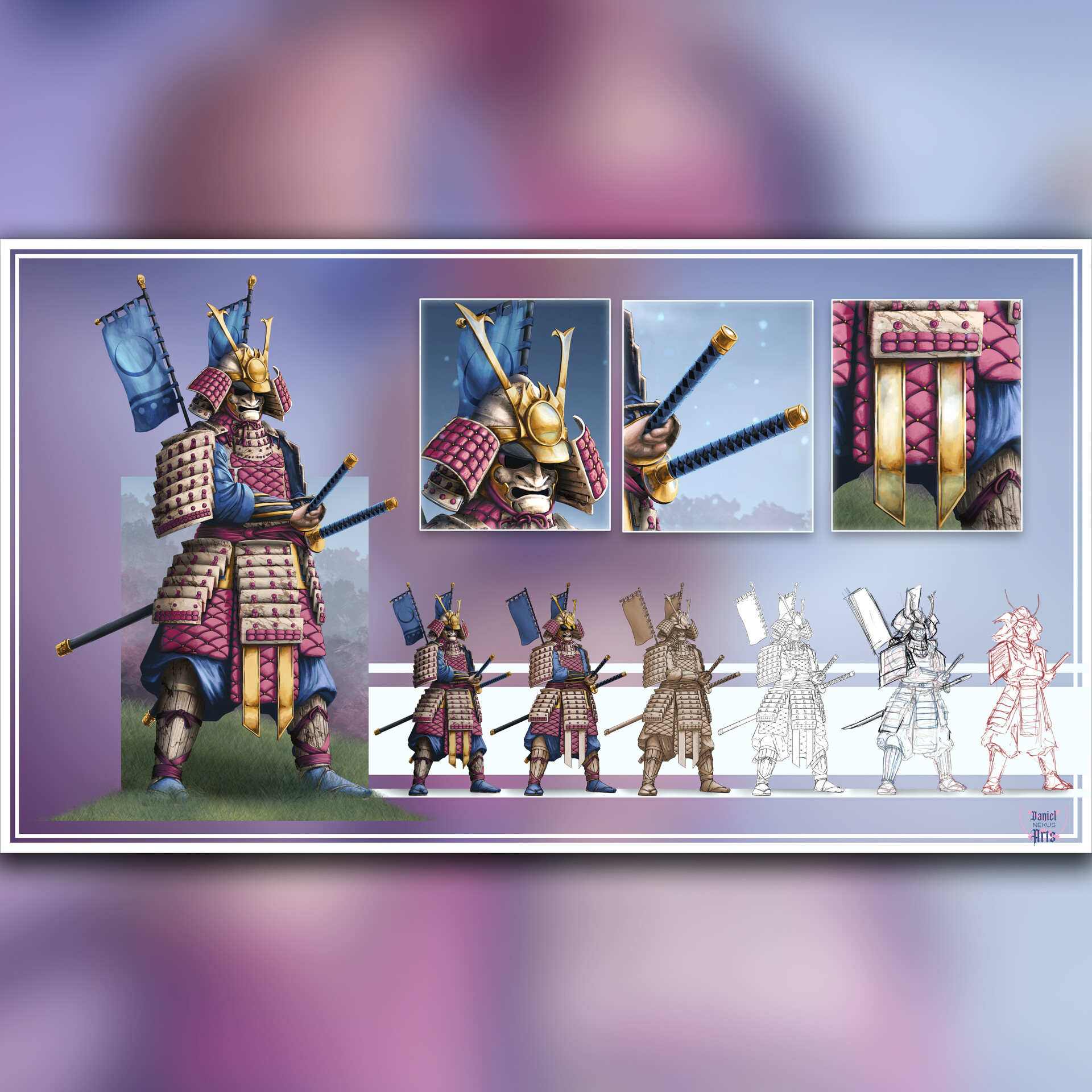 ArtStation - Lunar Samurai