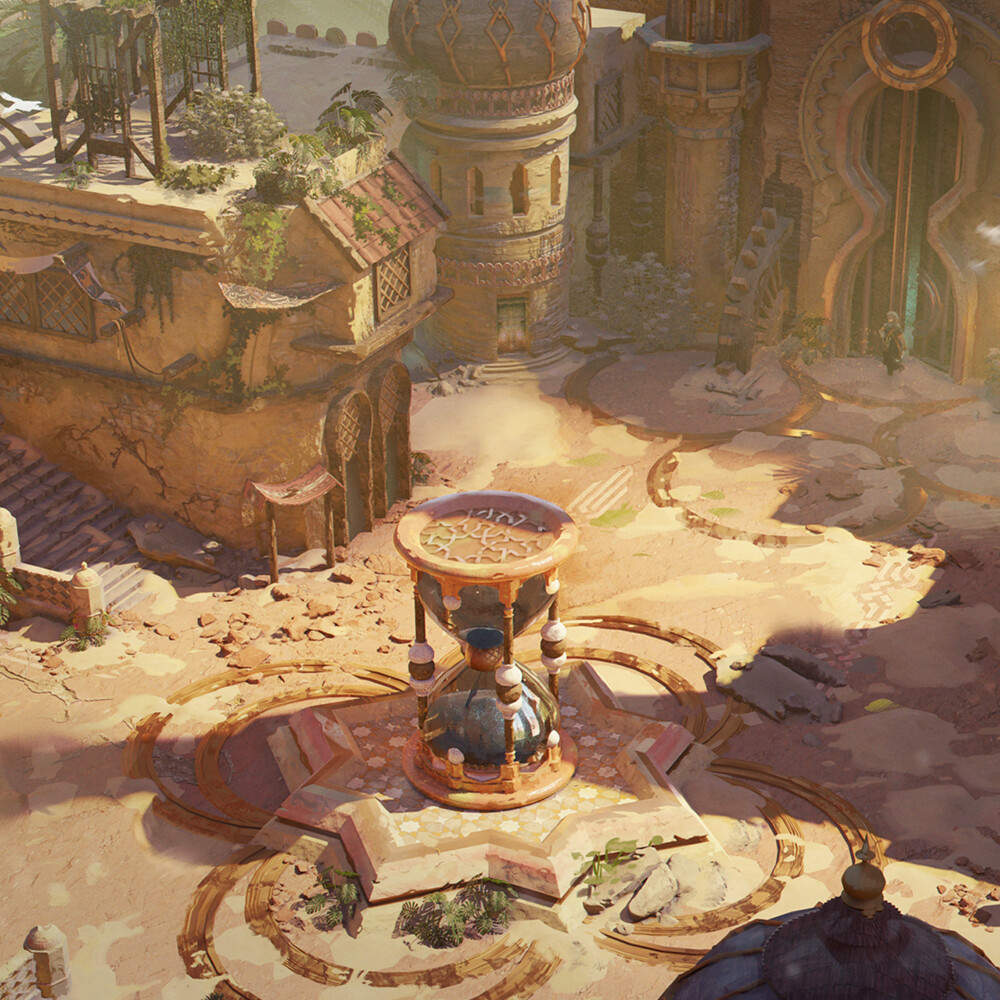 ArtStation - The Hourglass shrine