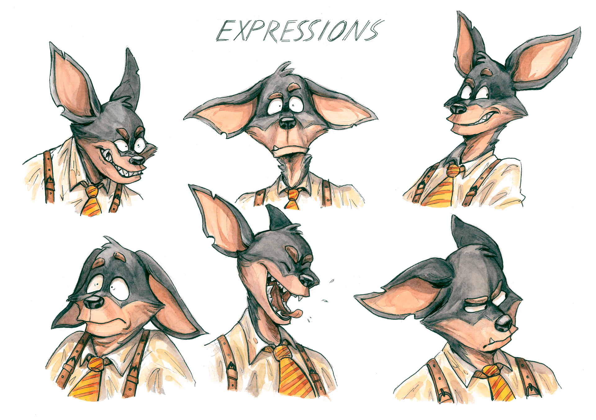 ArtStation - Blacksad Fan Character