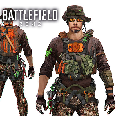 ArtStation - Battlefield 2042 - Character outfit variant