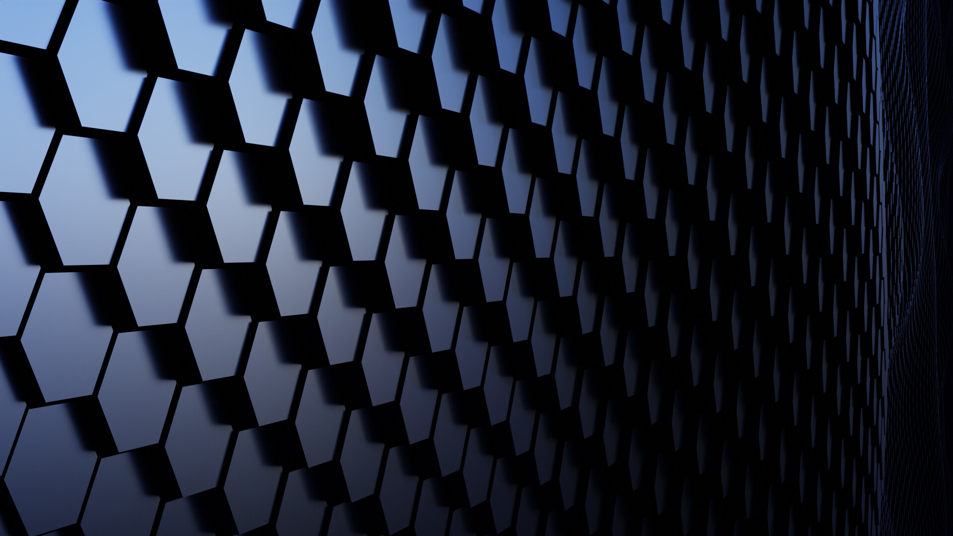 ArtStation - hexagon waves