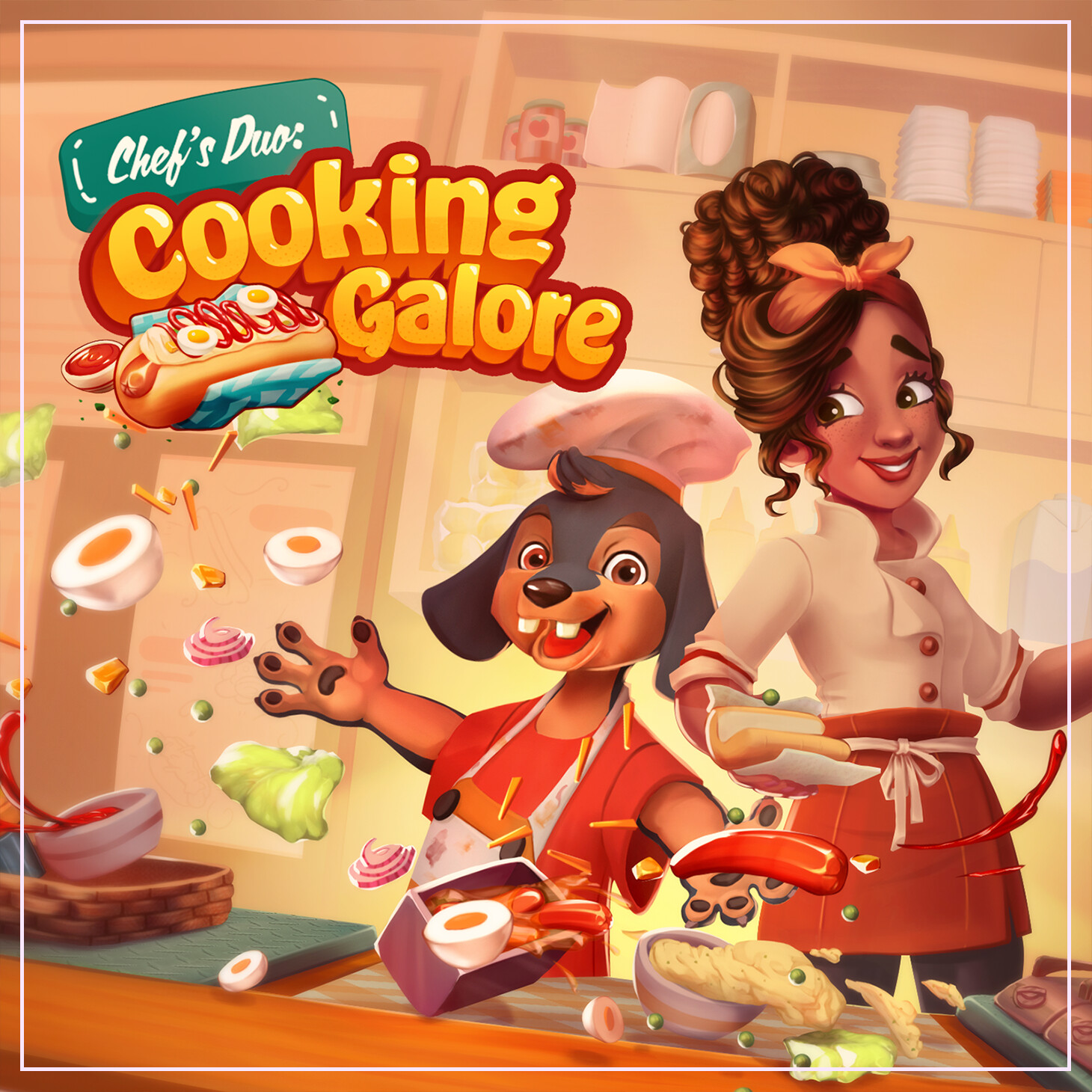 ArtStation - Illustration - Chef's Duo: Cooking Galore