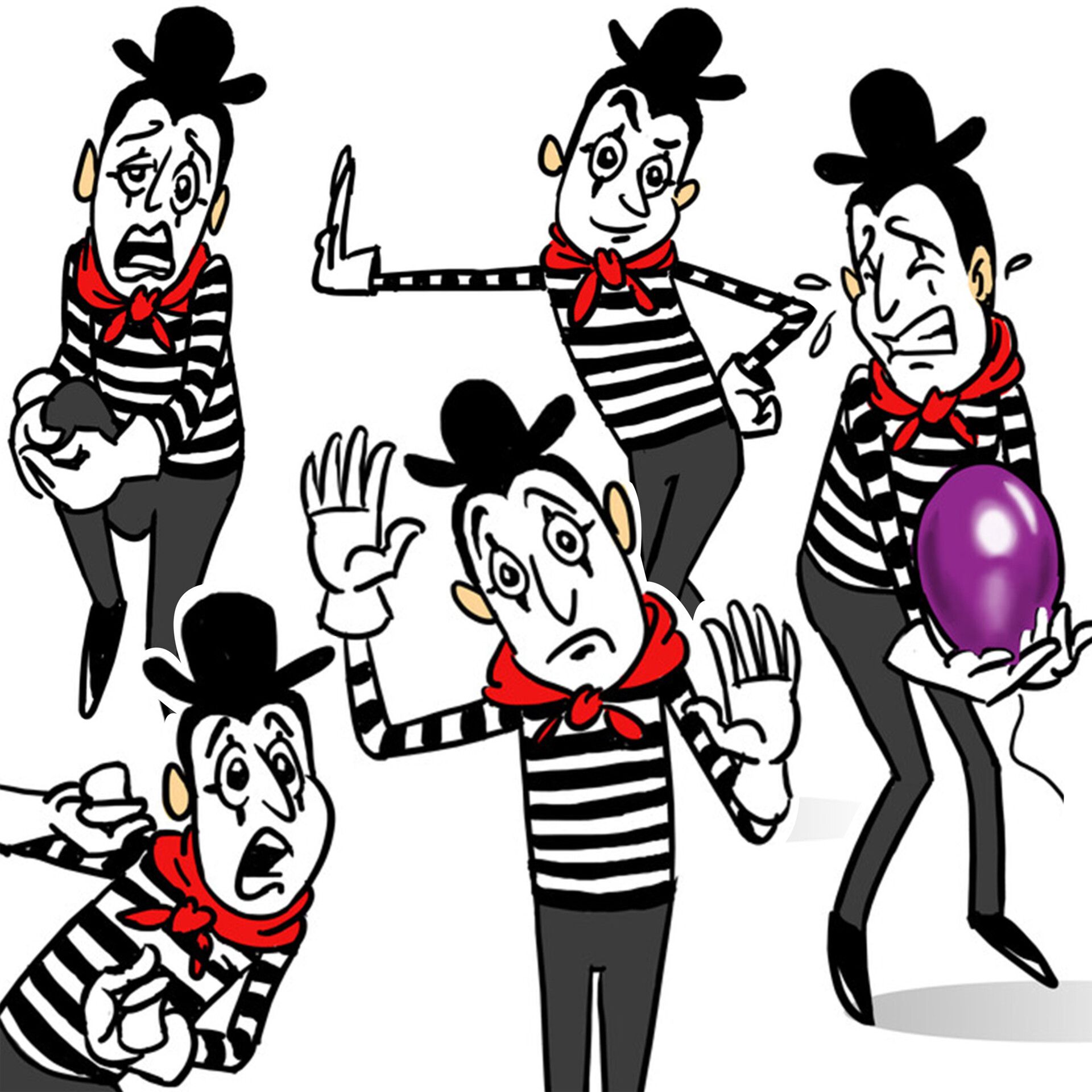 ArtStation - mime character design