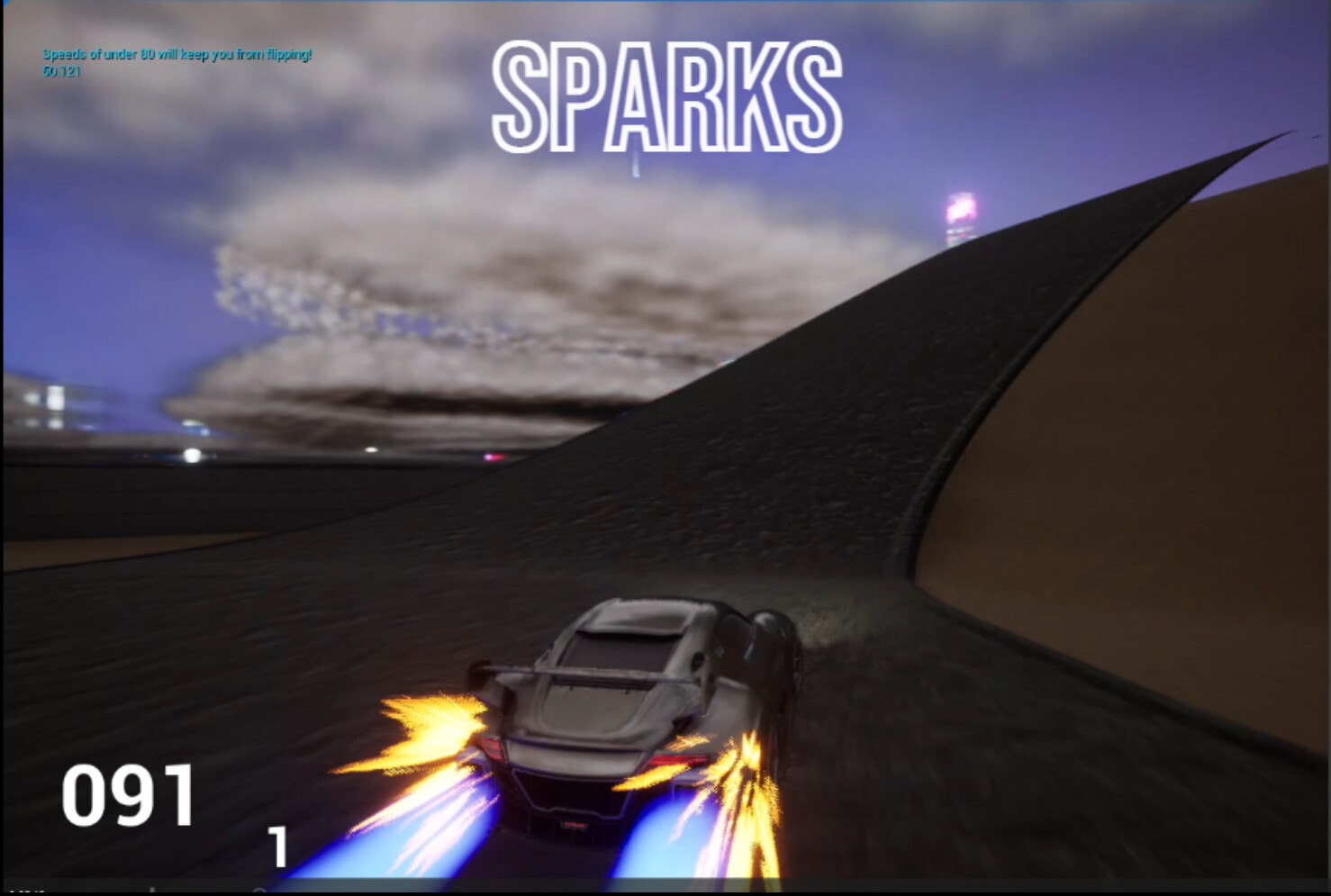 ArtStation - Car effects: Sparks
