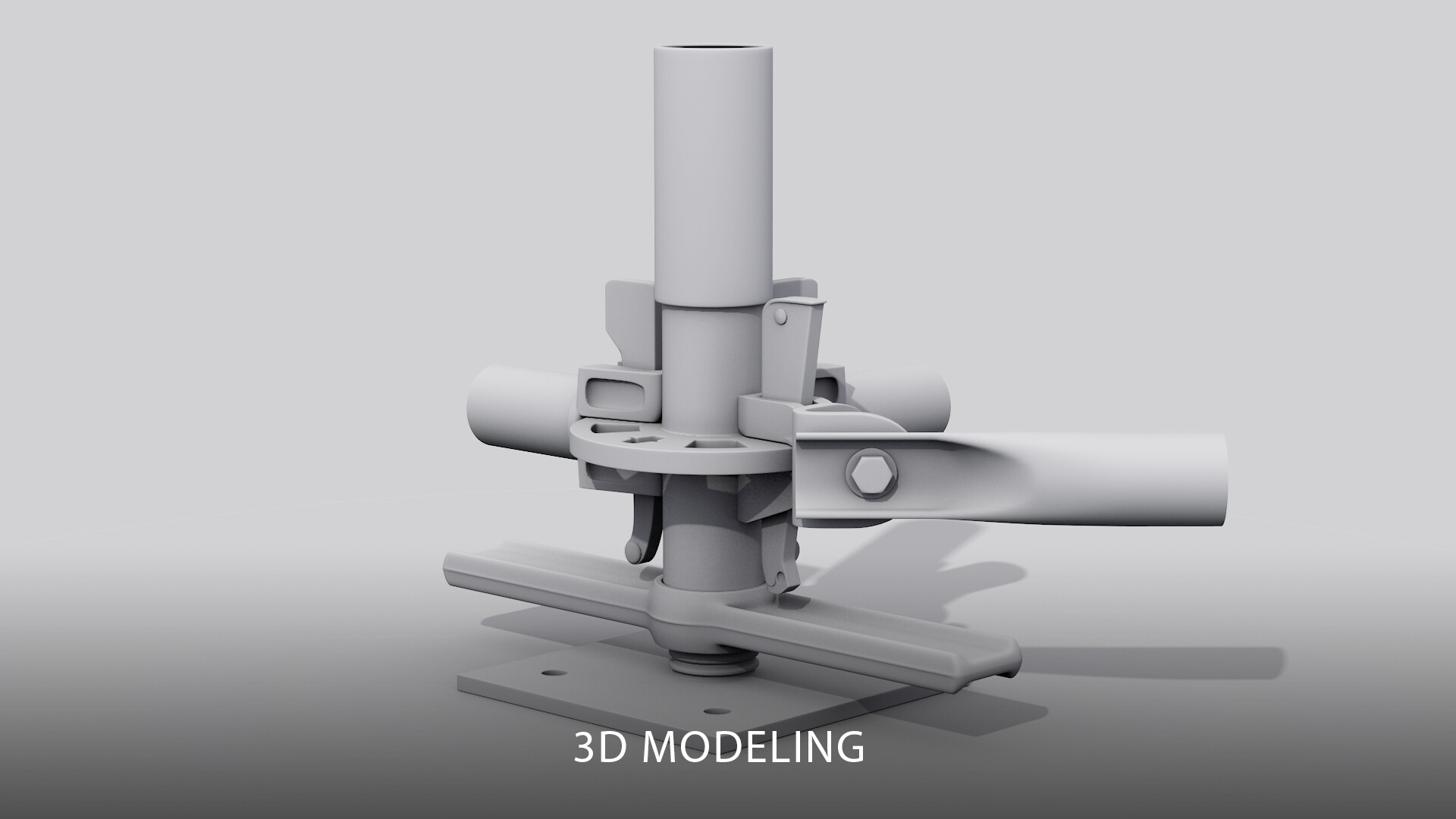 ArtStation - Scaffold - Infomercial production for OSHA training part 1 (3d modeling object ...
