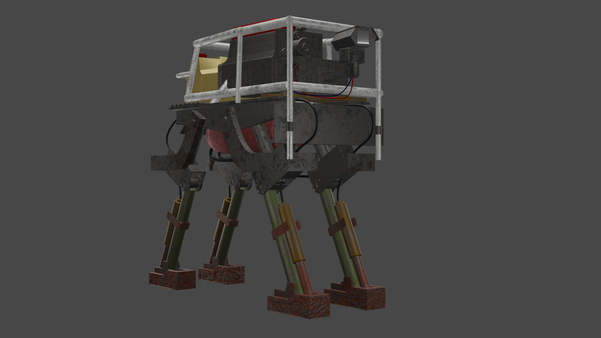 ArtStation - CALM BOT/Rust Model