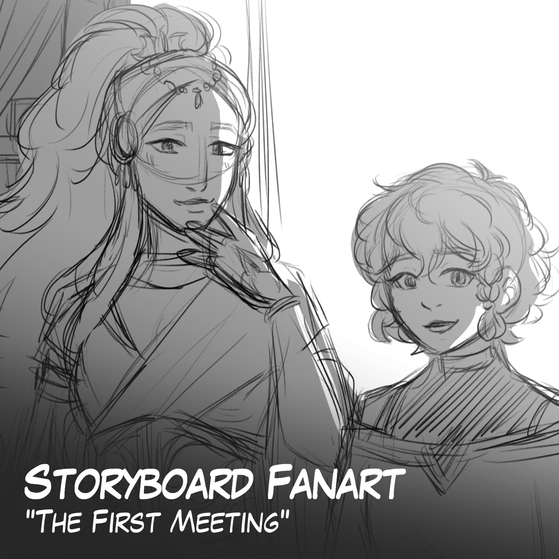 ArtStation - Storyboard - The First Meeting