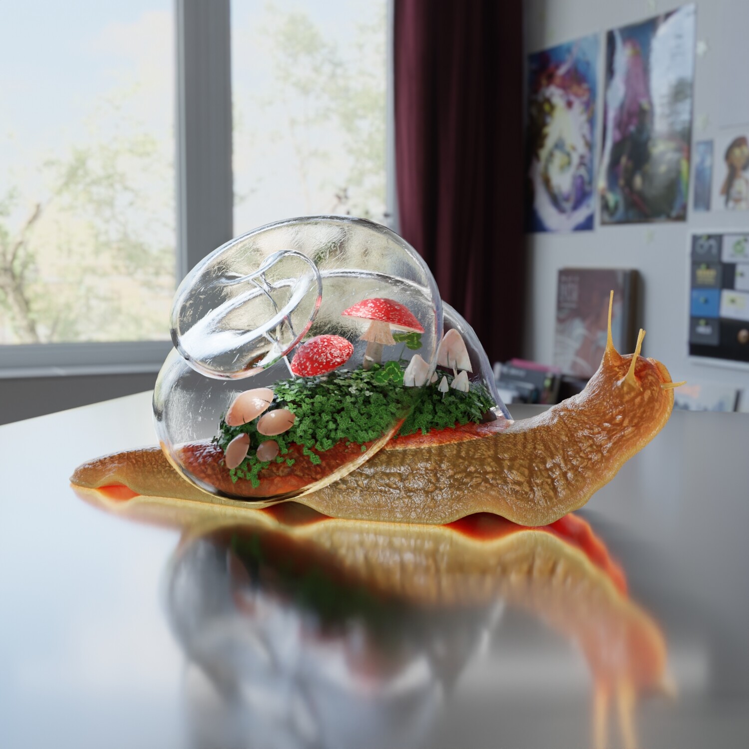 ArtStation - Snail Terrarium