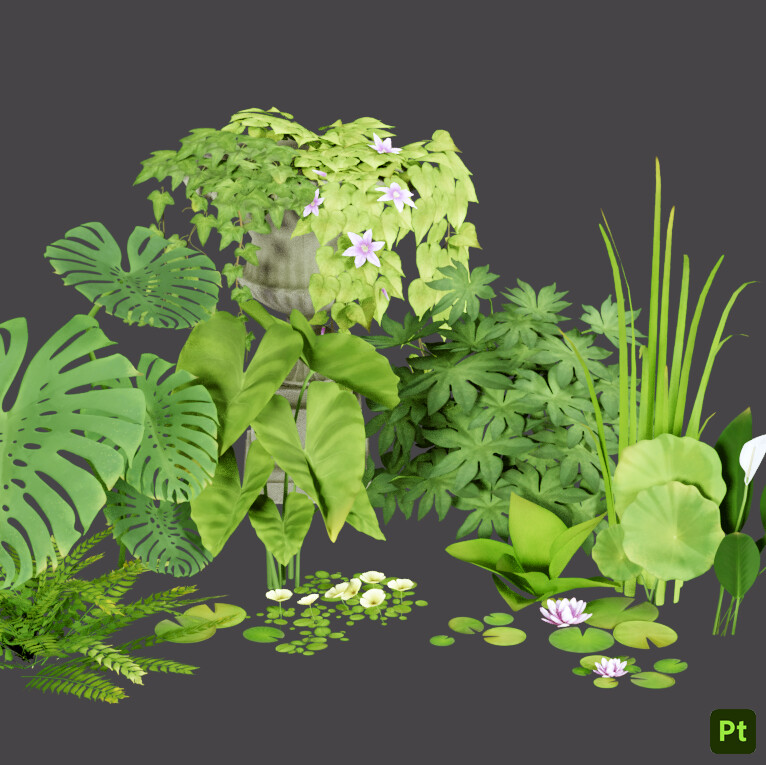 ArtStation - Foliage Set
