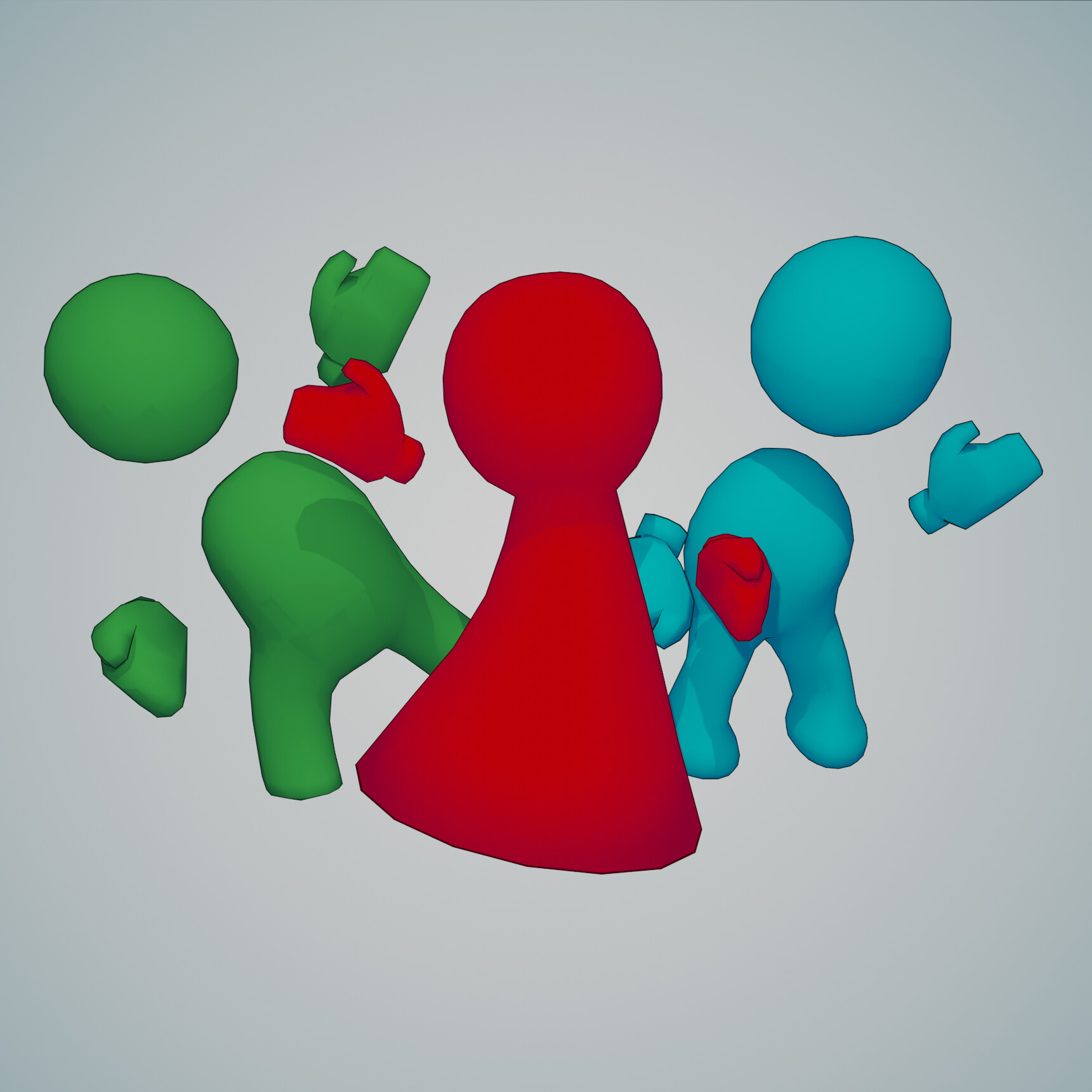 ArtStation - Party Game Character