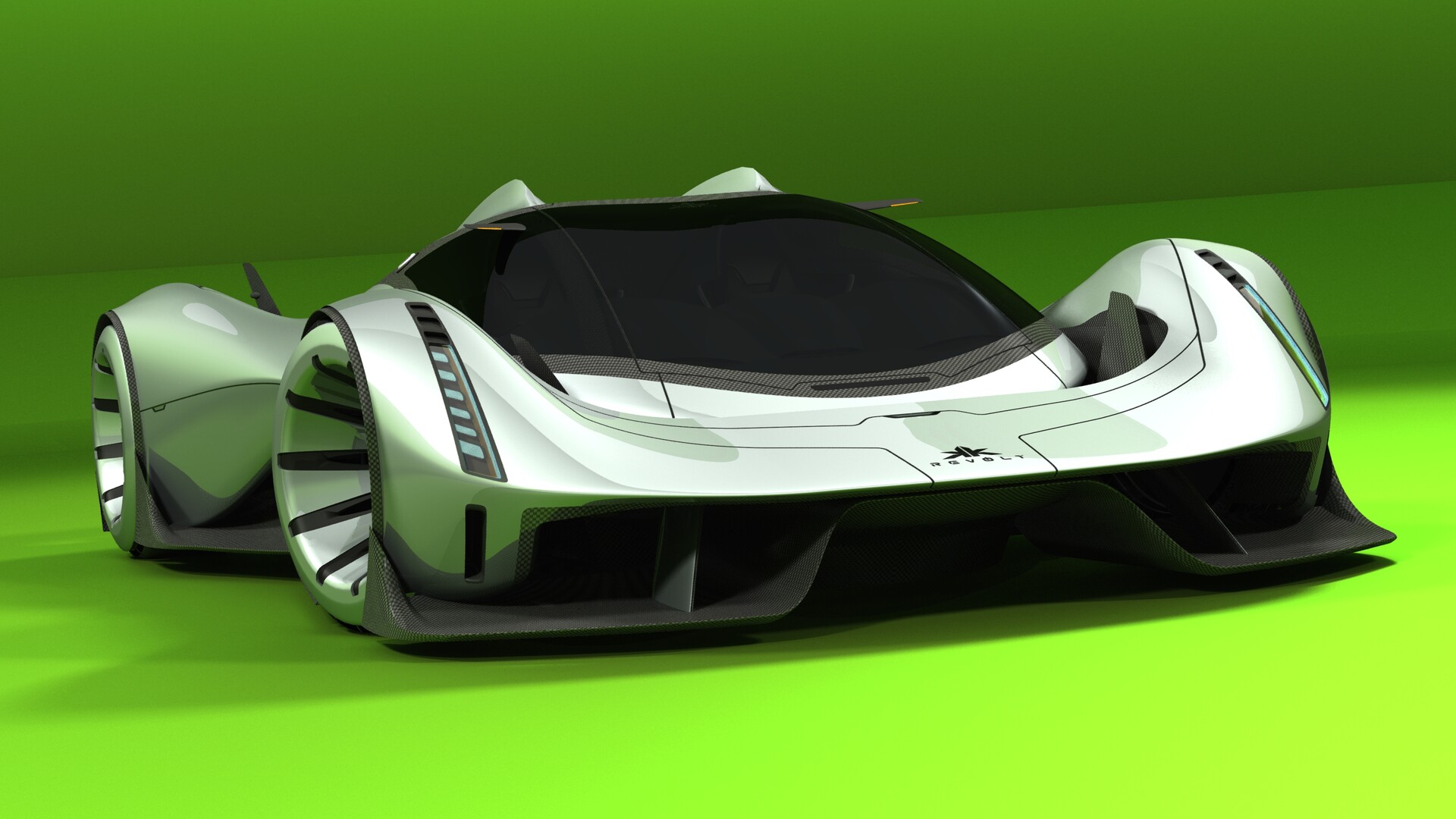 ArtStation - Concept Hypercar: turbine powered, electric driven ...
