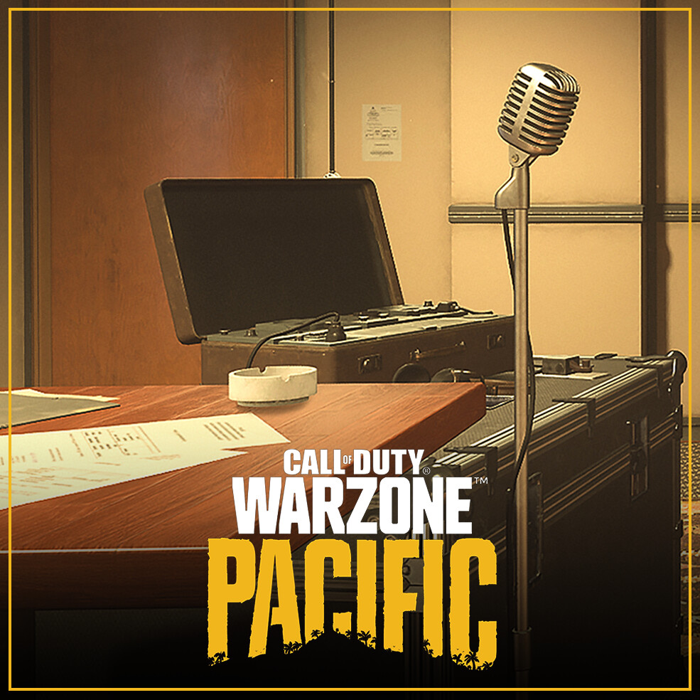 ArtStation - CALL OF DUTY Warzone : Pacific - Radio Station