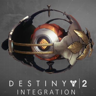 ArtStation - Destiny 2: Gallant Ward Shell Ghost, Blistering Slipstream ...