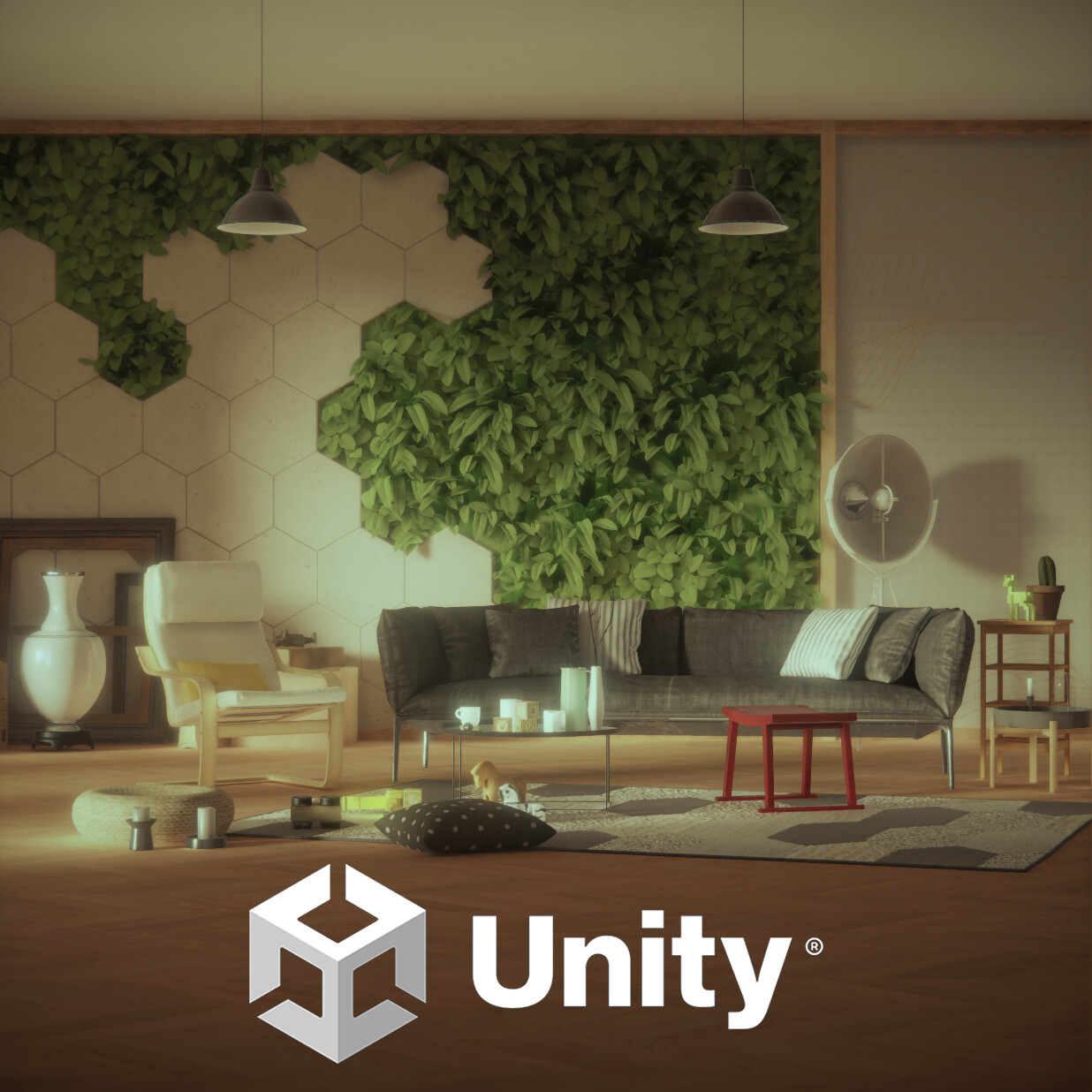 ArtStation - 晨光客厅 Unity3D URP