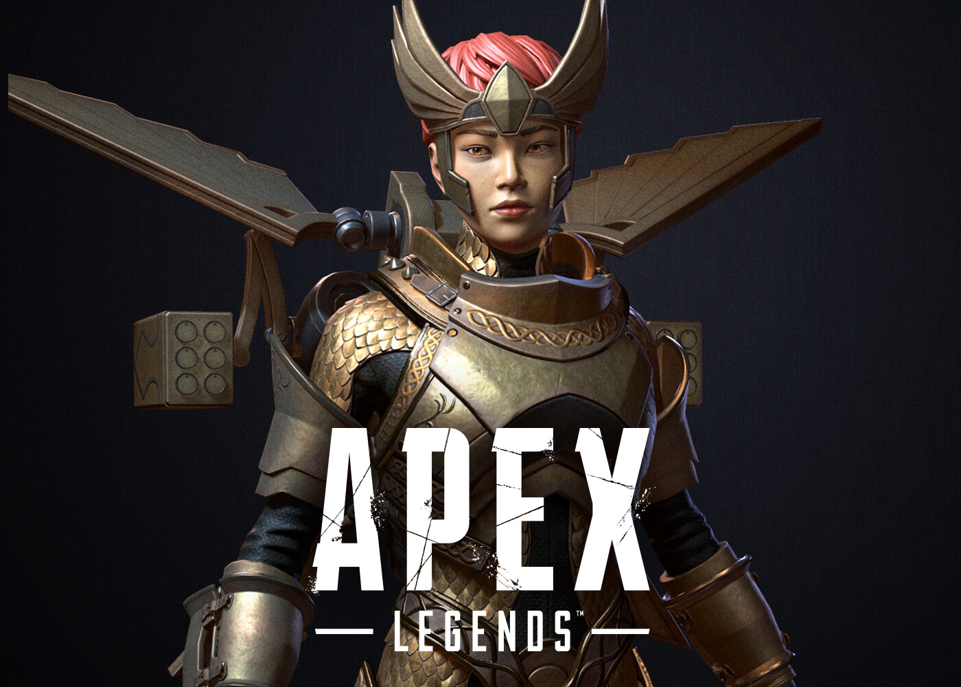ArtStation - Apex Legend - Valkyrie Golden_Armor