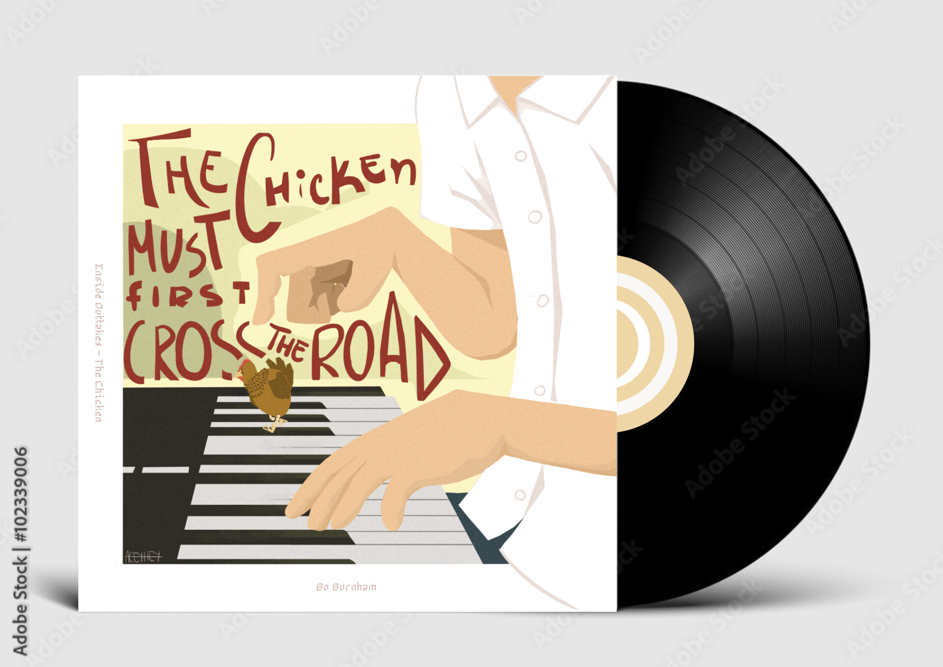 ArtStation - [Personal project] Concept song's cover: The Chicken - Bo ...