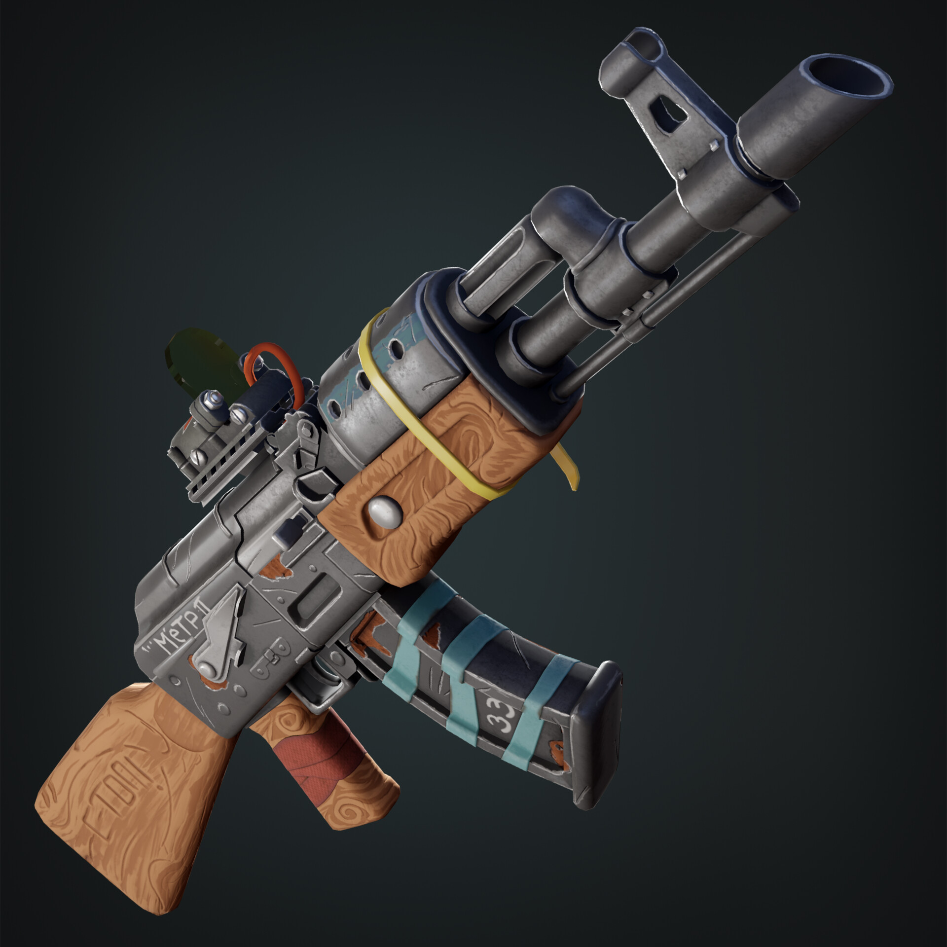 André Franco - Post-Soviet Survivalist Rifle