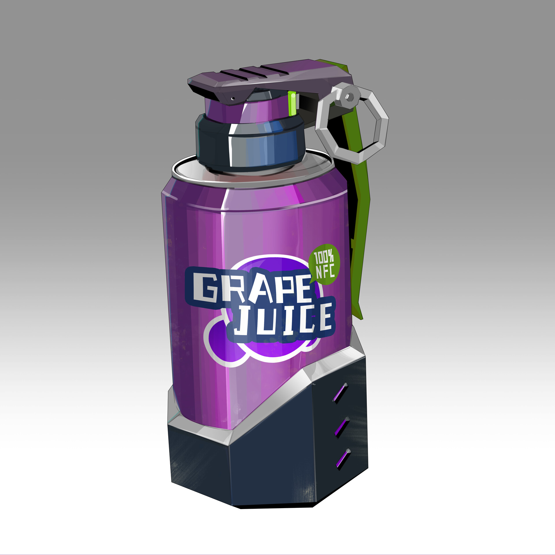 ArtStation - can-grenade practice