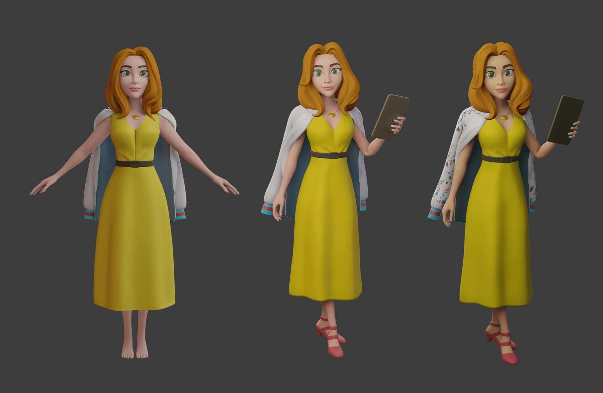 ArtStation - Character Preview for mobile game