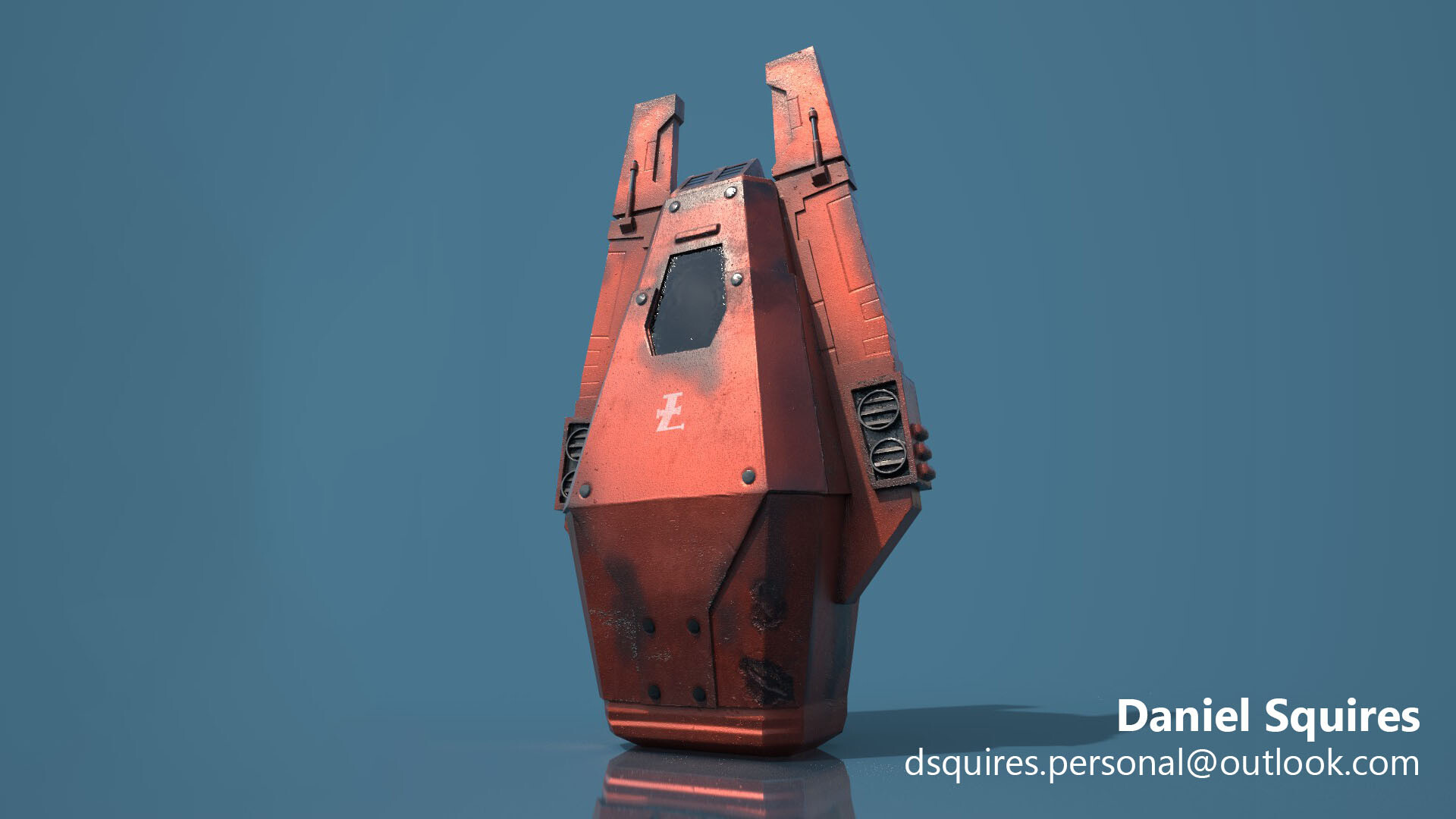 ArtStation - Warhammer 40k - Lucius Escape Pod