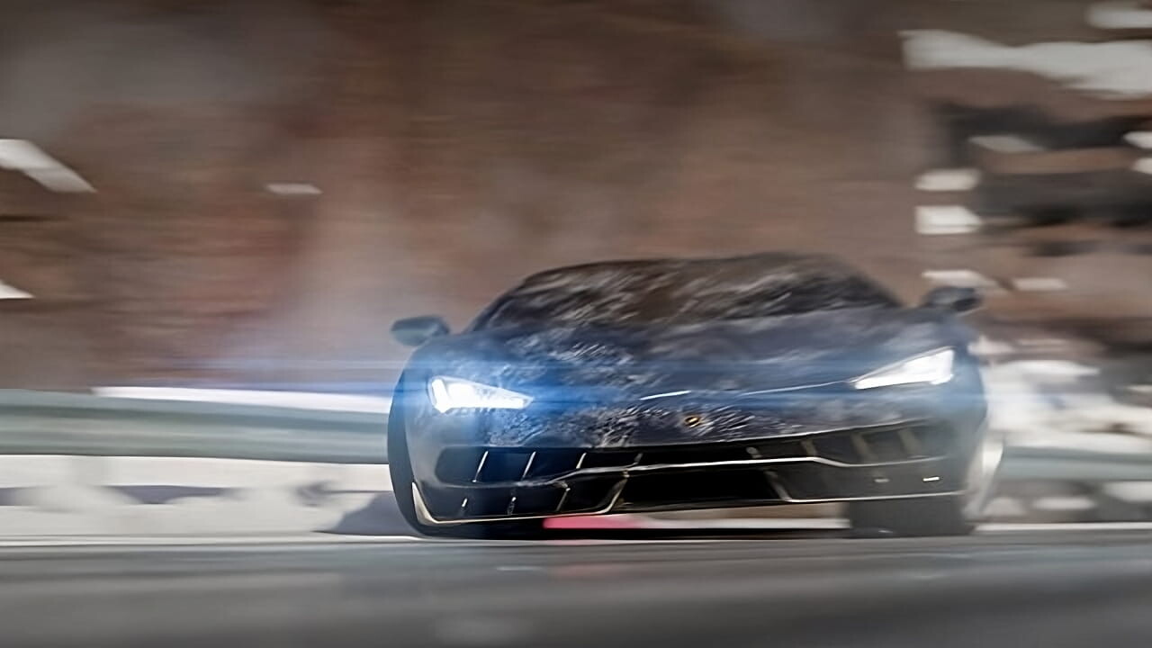 ArtStation - Lamborghini Centenario Escaping Matrix