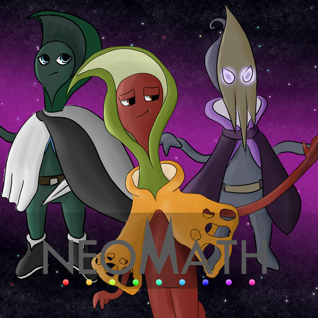 ArtStation - Set 10 Universe-15 O'o Characters (Neomath)