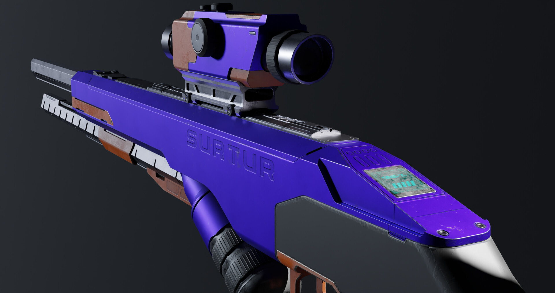 ArtStation - Hardsurface workflow Bender for game asset