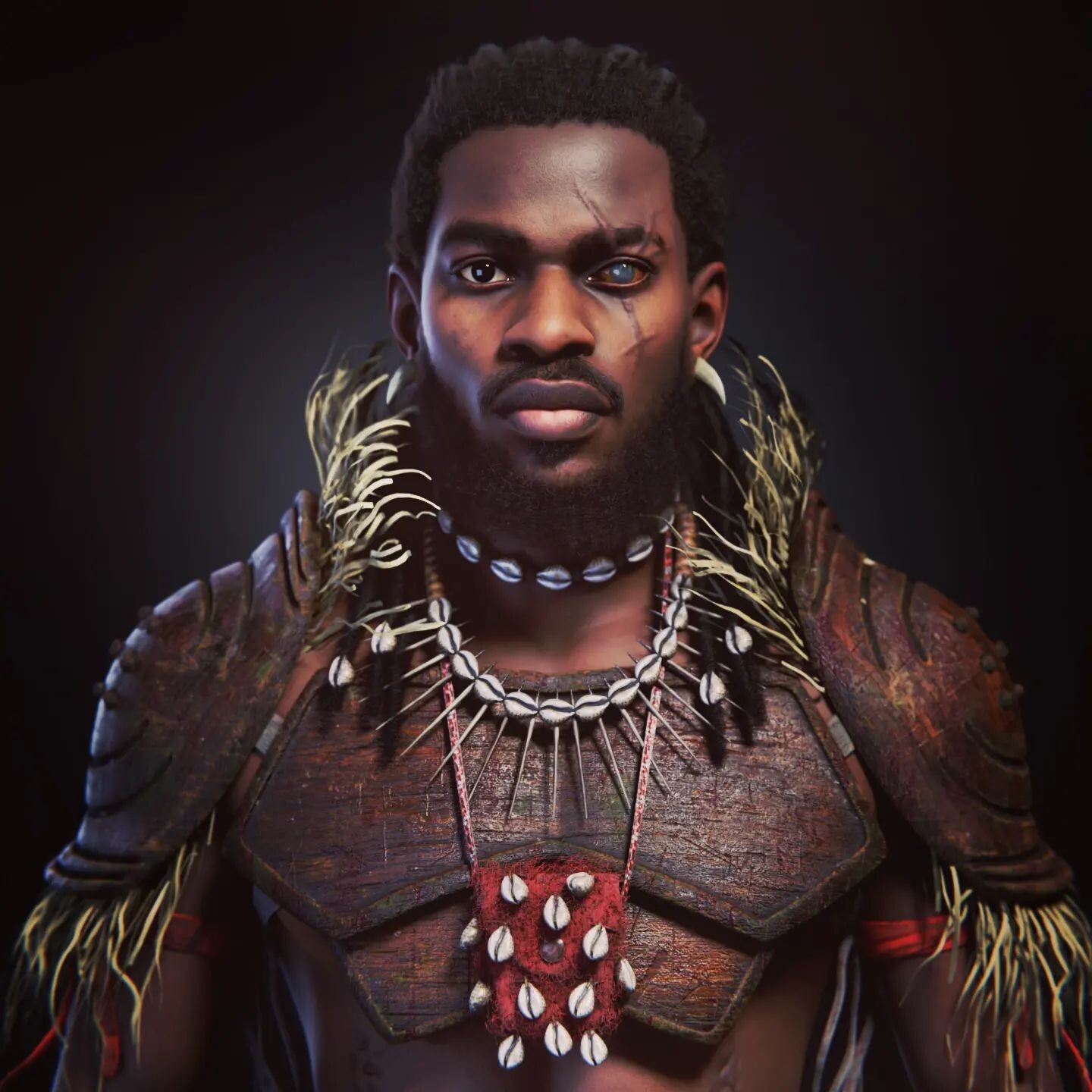 ArtStation - Sango (god of thunder)