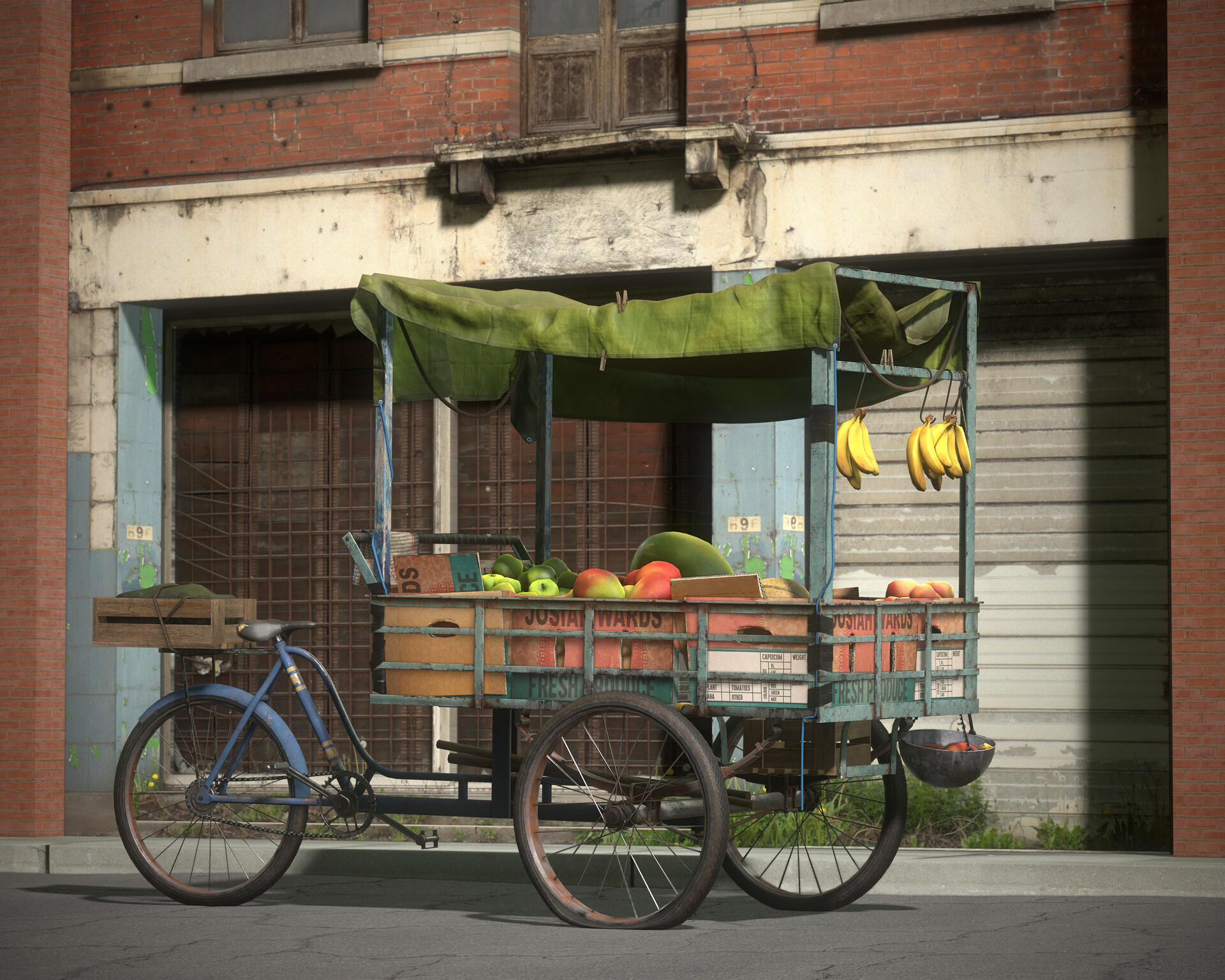 ArtStation - Fruit Cart