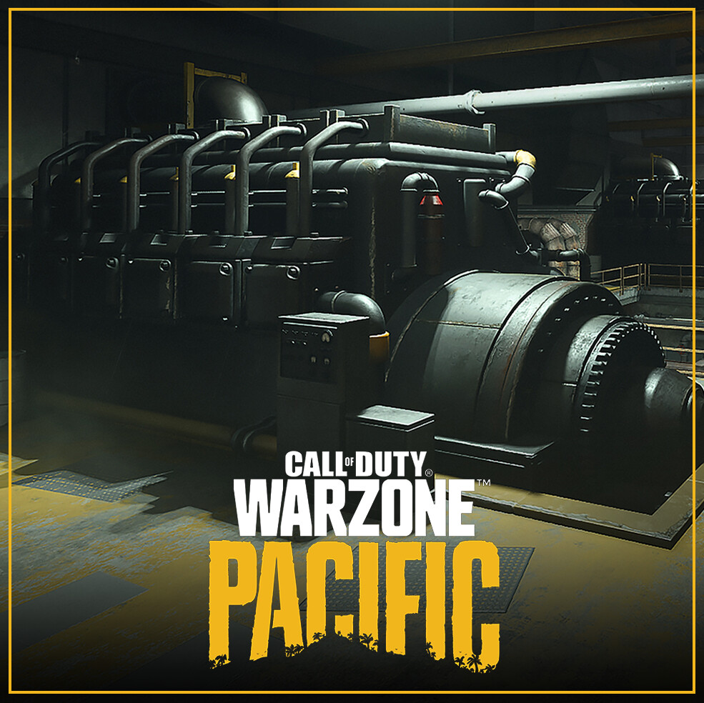 ArtStation - CALL OF DUTY Warzone : Pacific - Power Plant