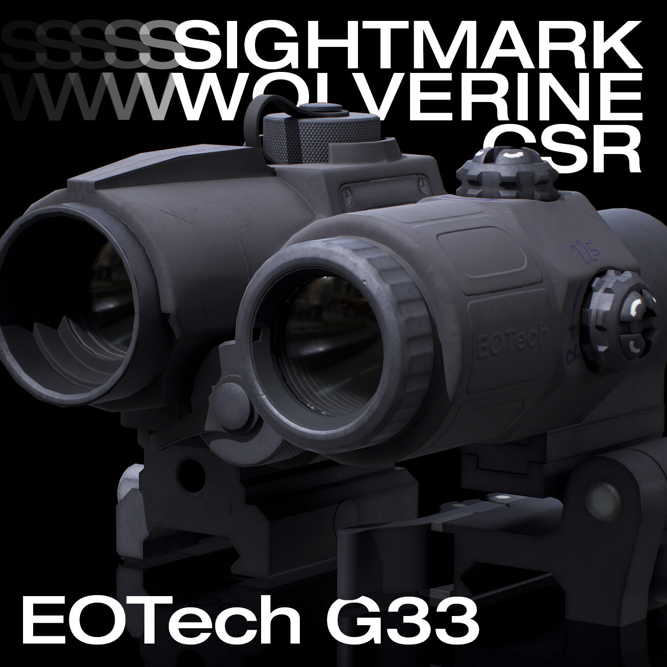 ArtStation - SIGHTMARK WOLVERINE CSR X EOTech G33