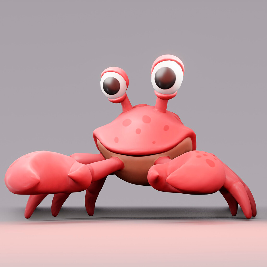 ArtStation - Crab character