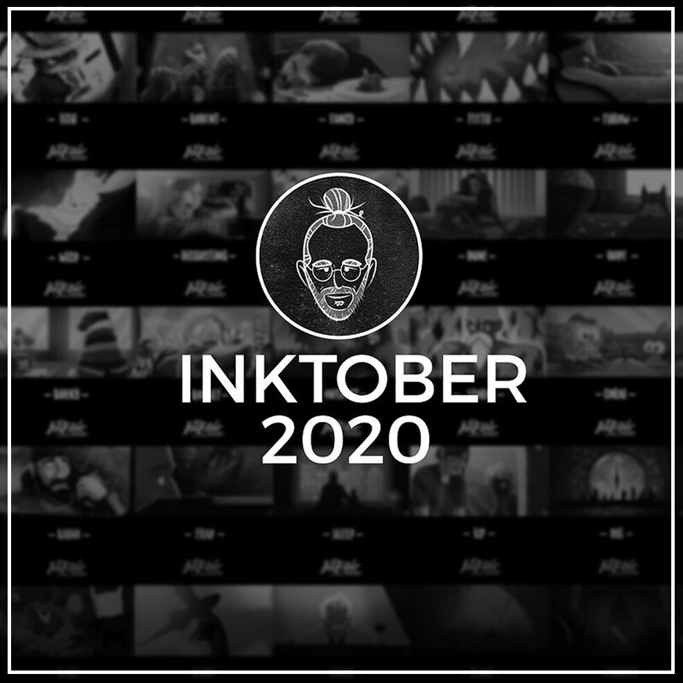 Mateo Ravot - INKTOBER 2020 - Digital painting