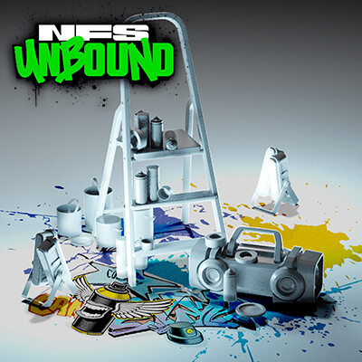 ArtStation - NFS Unbound - Collectables & graphics