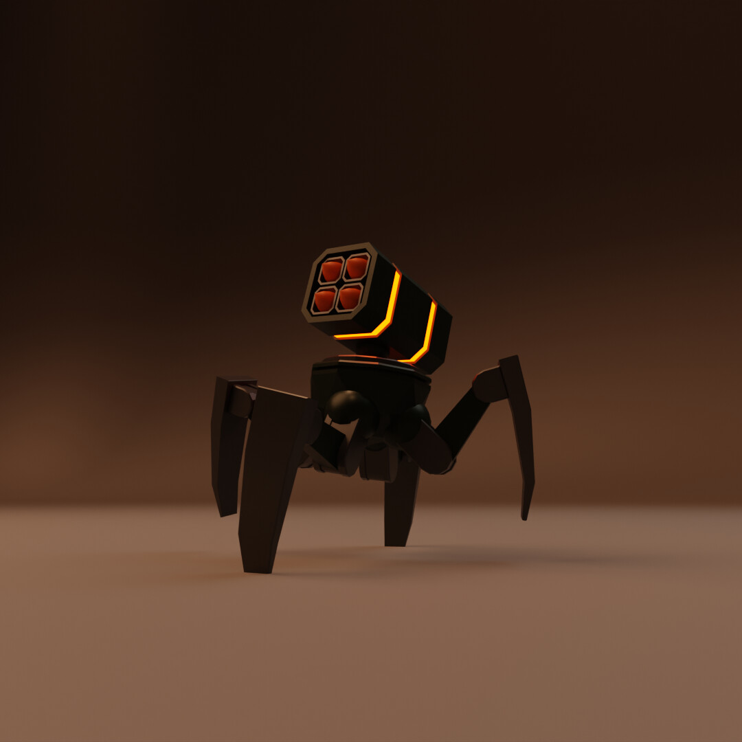 ArtStation - Quad Mech Animation