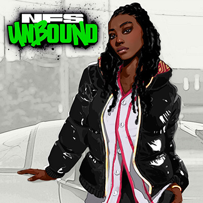 ArtStation - NFS Unbound - Character & expression stylisation