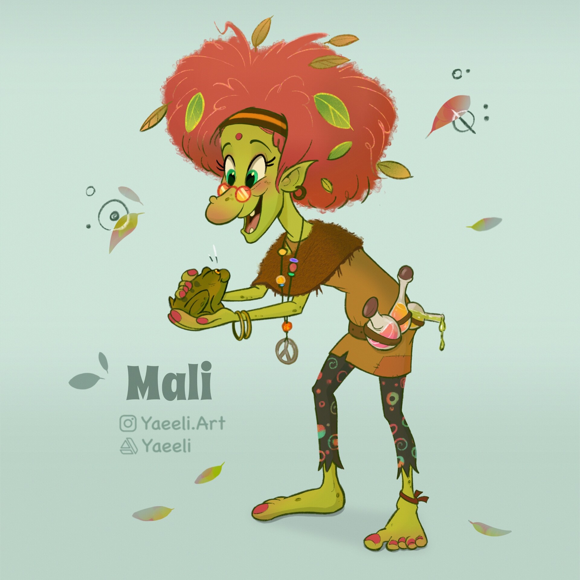 ArtStation - Fantasy Character: Troll-Witch
