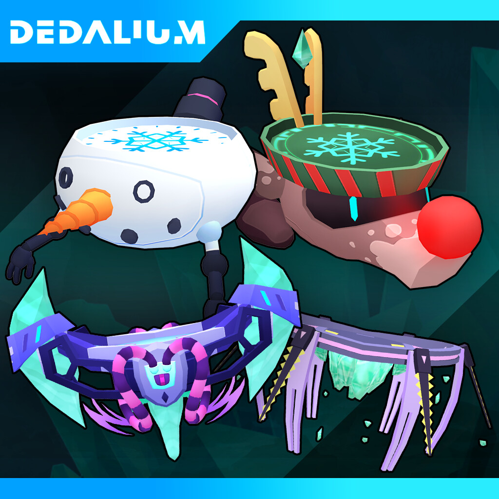 ArtStation - DEDALIUM - Platform Skins 2