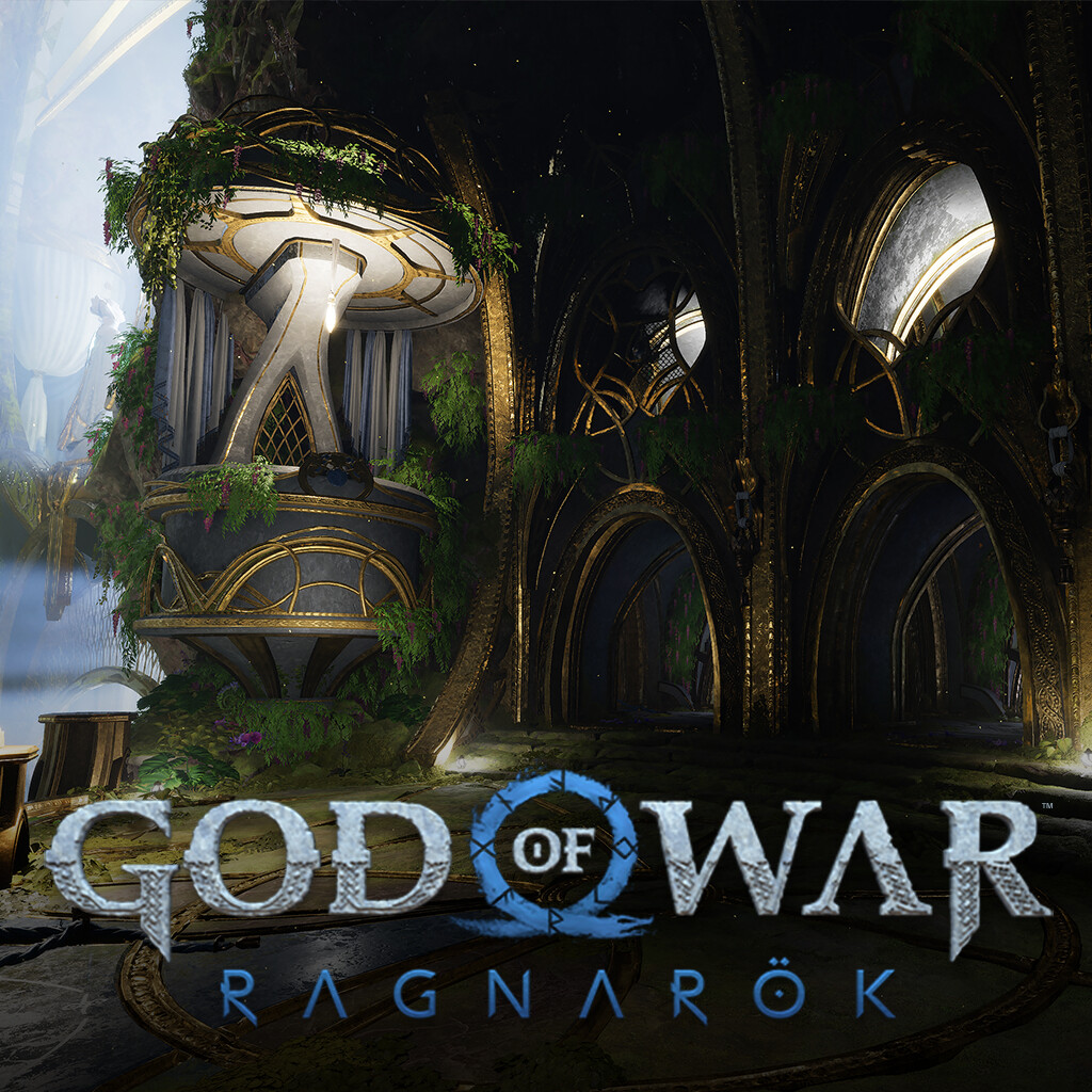 Stephanie Wang - God of War Ragnarök - Alfheim Light Well