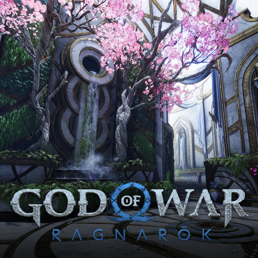 ArtStation - God of War Ragnarök - Alfheim Temple