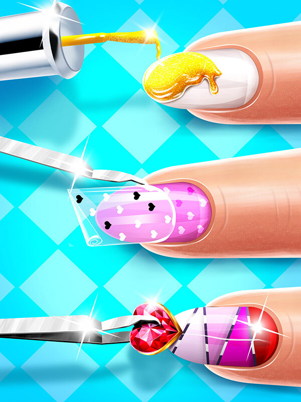 ArtStation - Nail Salon Fashion Game (Screen Shots)