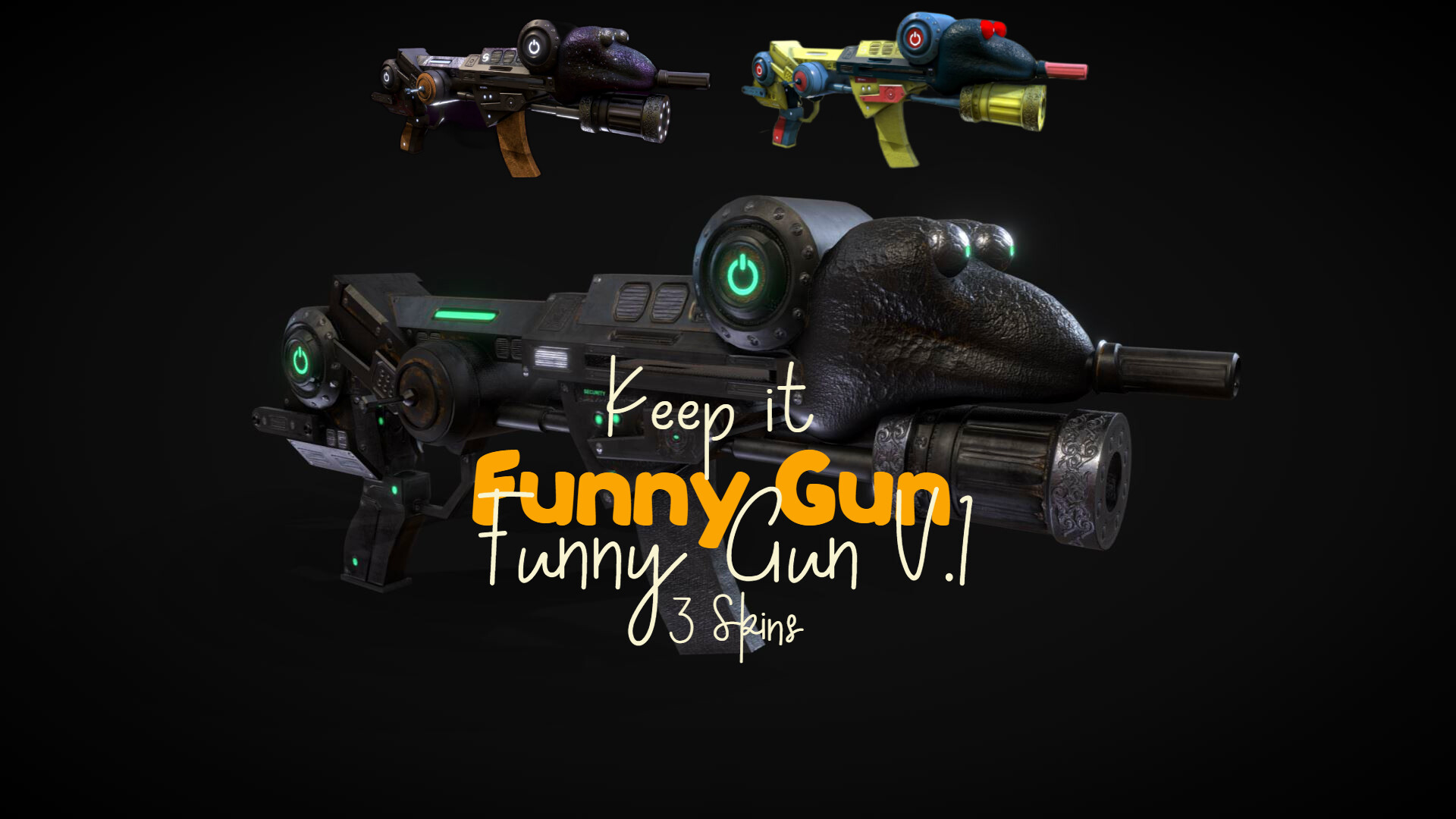 ArtStation - Funny Gun.V2